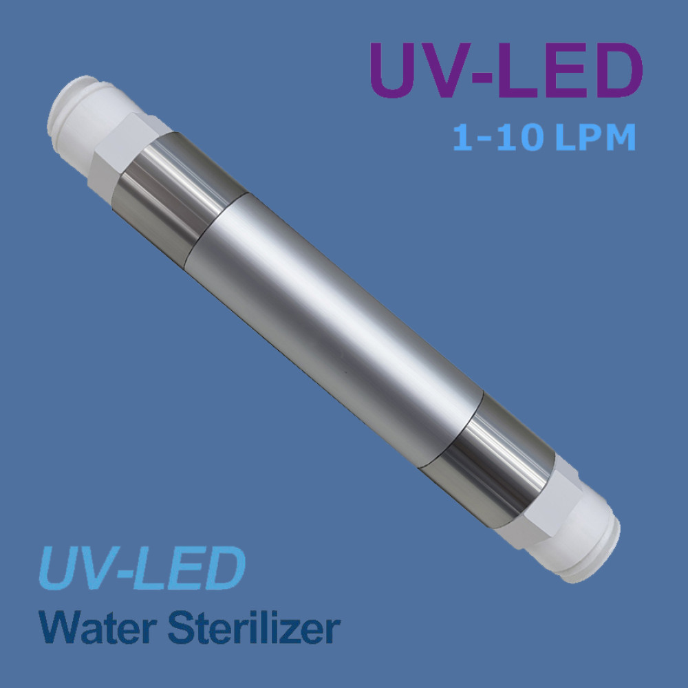 12-24v DC (10LPM) UVC-LED Ultra Violet (UV) Water Treatment Systems