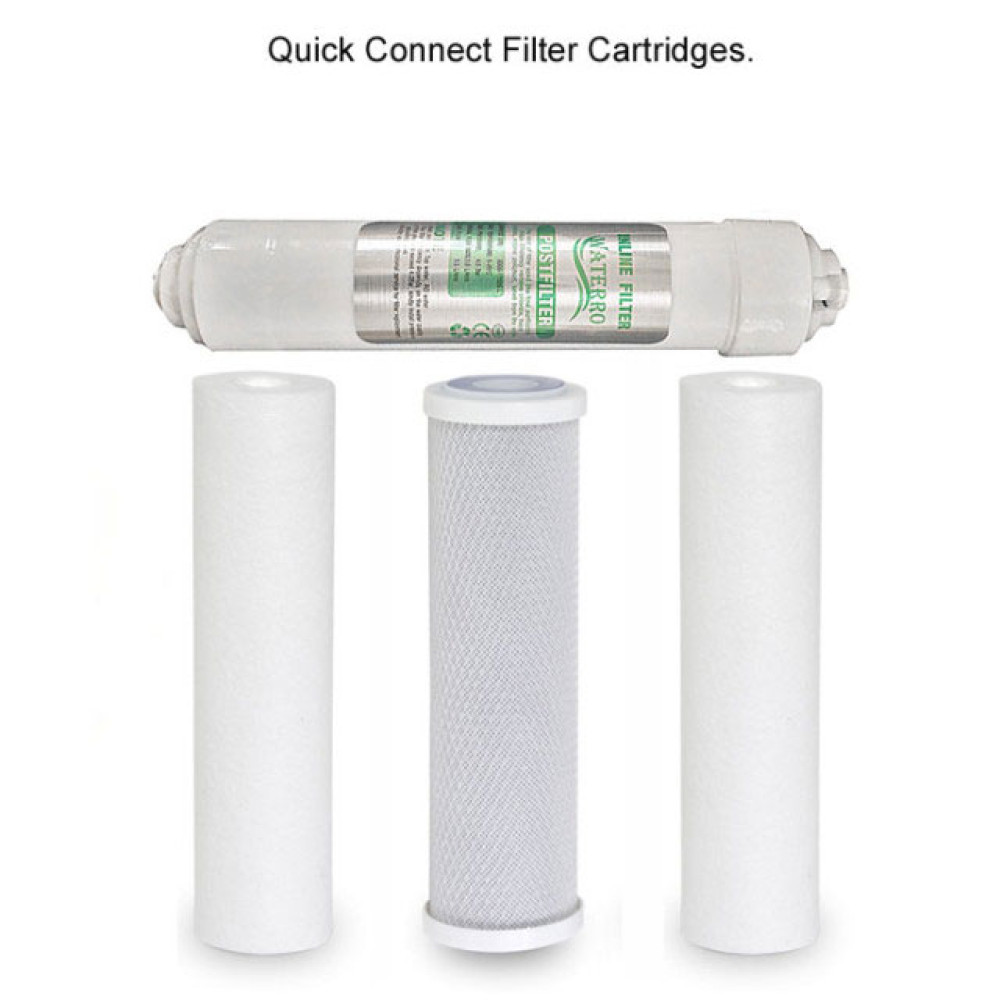 5 Stage Reverse Osmosis Filter Pack with Quick Connect